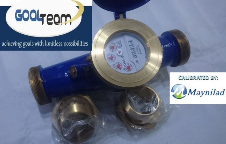Water Meter E-jet 2in (50mm) Brass Body (E) w/ Maynilad Certification ...
