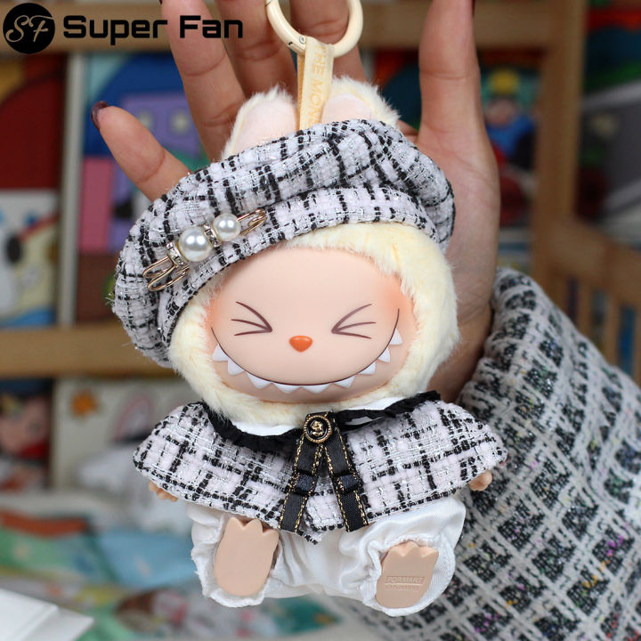 (แฟนตัวยง) สำหรับ17เซนติเมตร Labubu/Mokoko เสื้อผ้าชุด Labubu V2 V1 ...