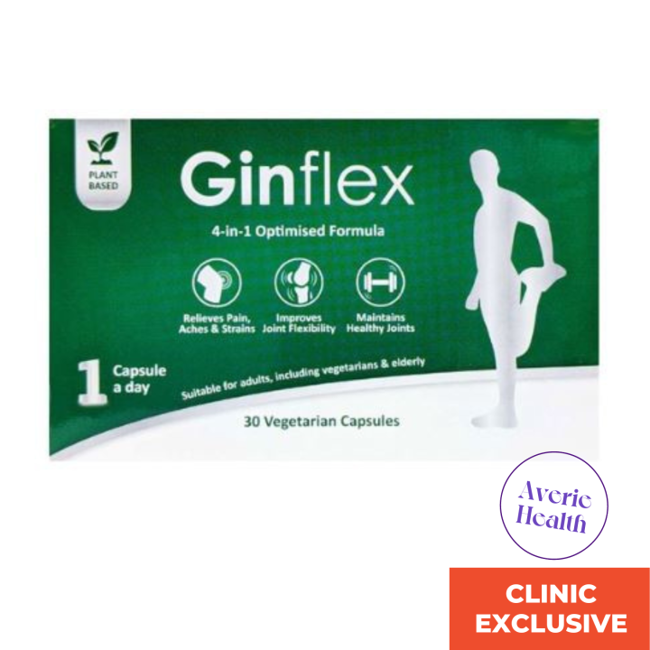 Ginflex Capsules 30s | Support Joint & Muscular Pain, Quick Pain Relief ...