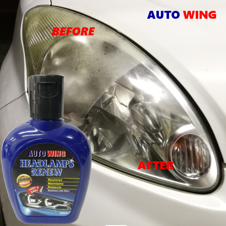 AUTO WING Car polish headlamp restoration kit Body Renovation Cleaner ...