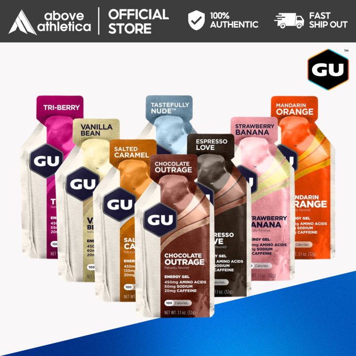 GU Energy Gel 32g per piece by Gu Energy Labs USA - Sports Nutrition Energy Gel | Lazada PH