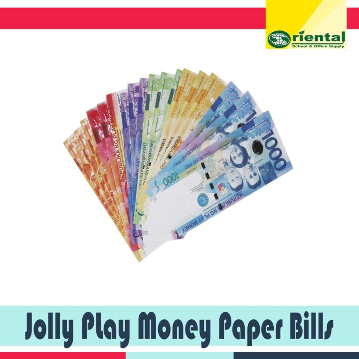 Set of 5 Educational Play Money - Philippine Peso - 28 pieces/pack ...