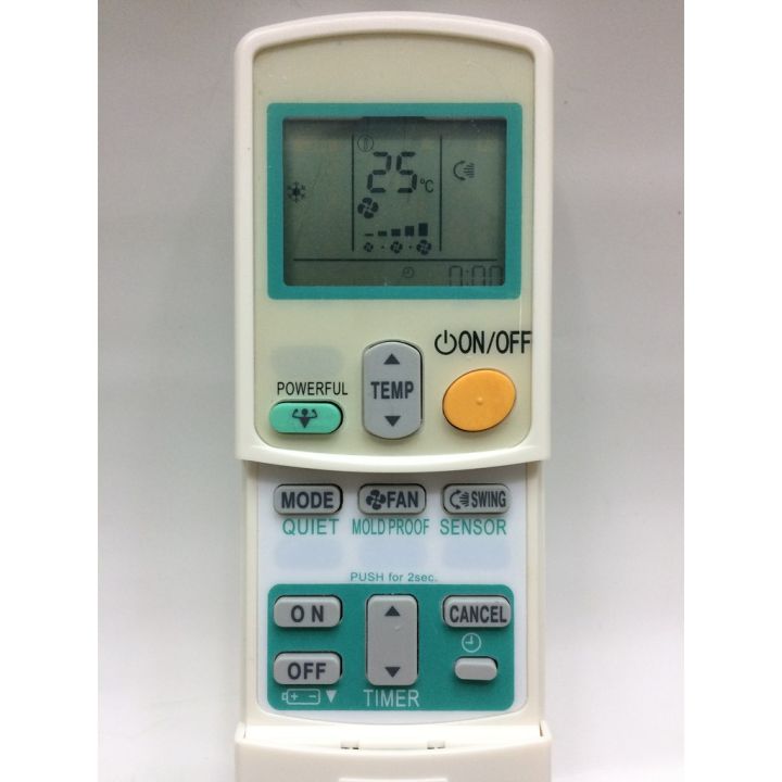 Điều hòa Daikin Remote Daikin Model ARC433A24 / ARC433A55 (Có nút mạnh ...