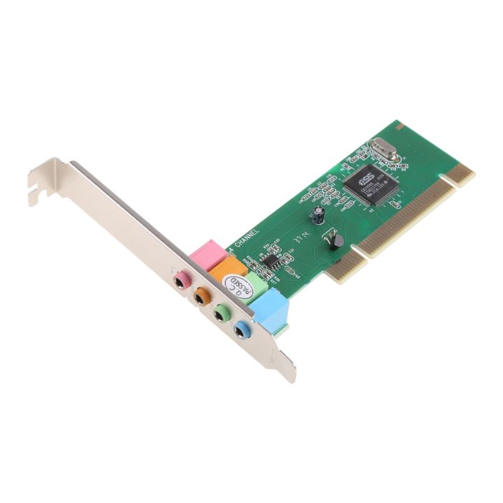 3D Audio 5-Channel Digital Sound Card 4.1 Solid Capacitor CMI8738 ...