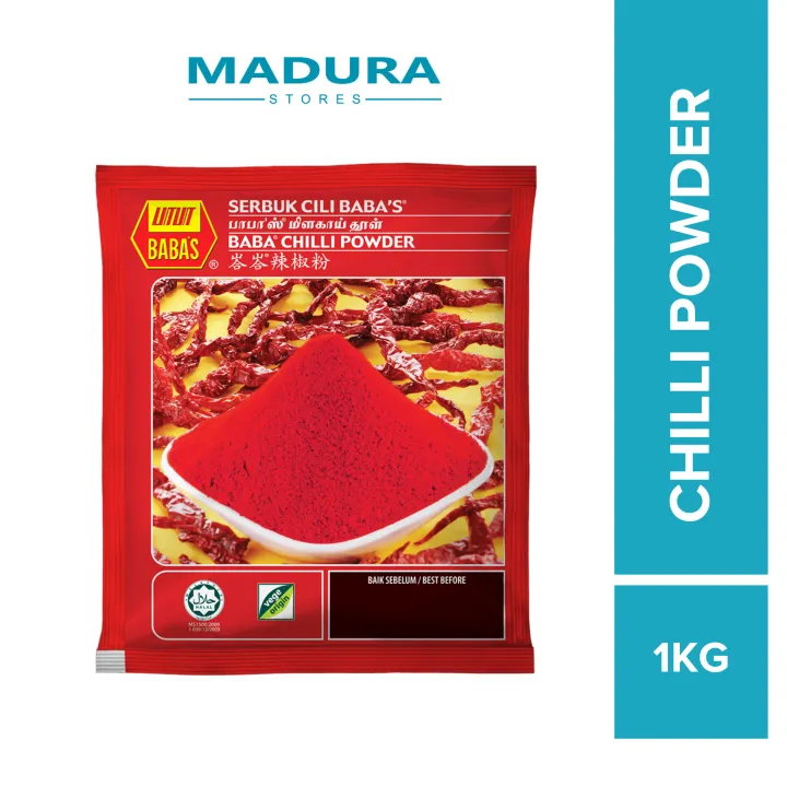 Baba's Chilli Powder 1kg | Lazada