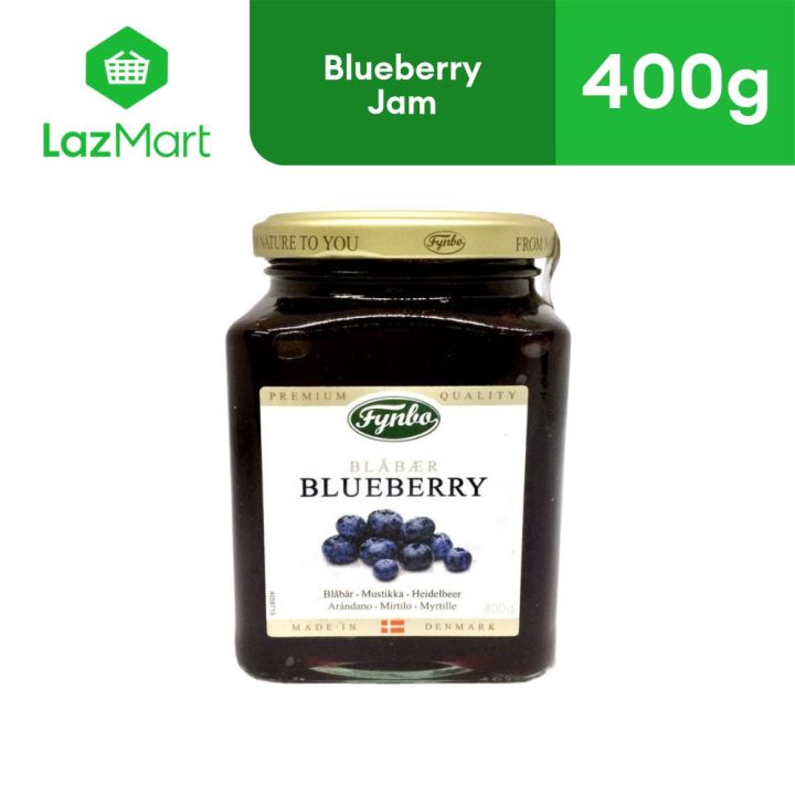 Fynbo Danish Premium Blueberry Jam 400g | Lazada PH