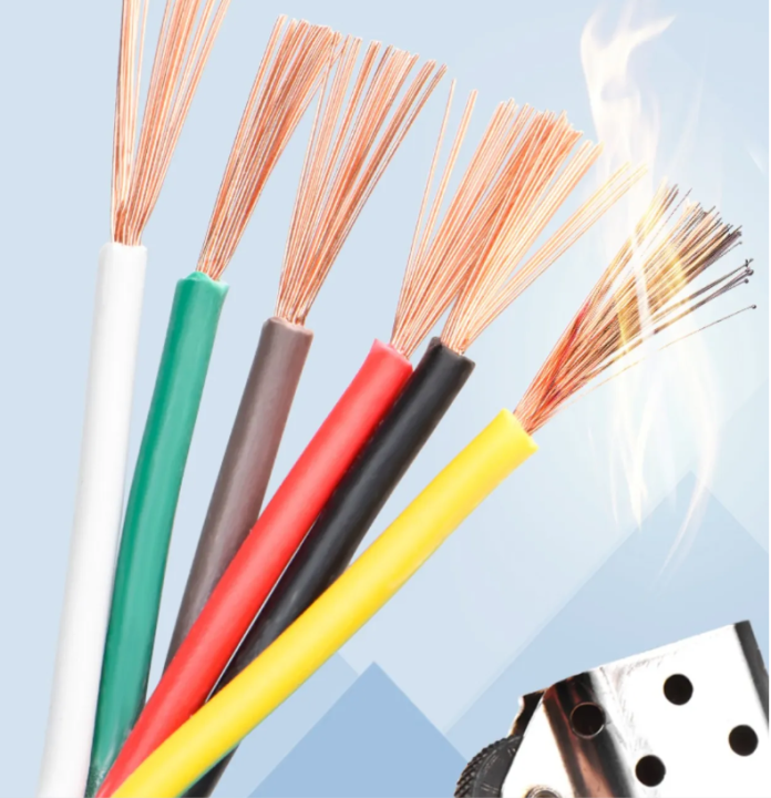 Pure Copper RVV Control Cable 6Cores 2.5mm² Table Multi Core Signal ...