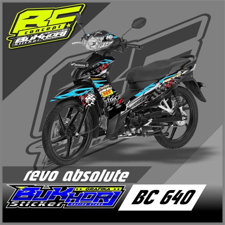 BC 640 Stiker Striping Lis Variasi Honda Revo Absolute | Lazada Indonesia