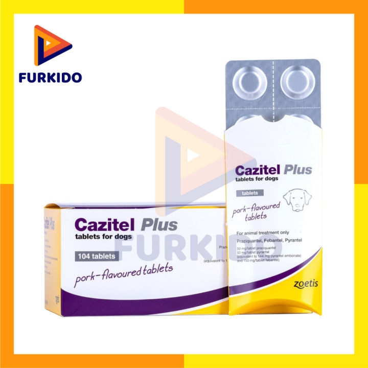 Cazitel Plus for Dog / Obat Cacing Anjing Tablet | Lazada Indonesia
