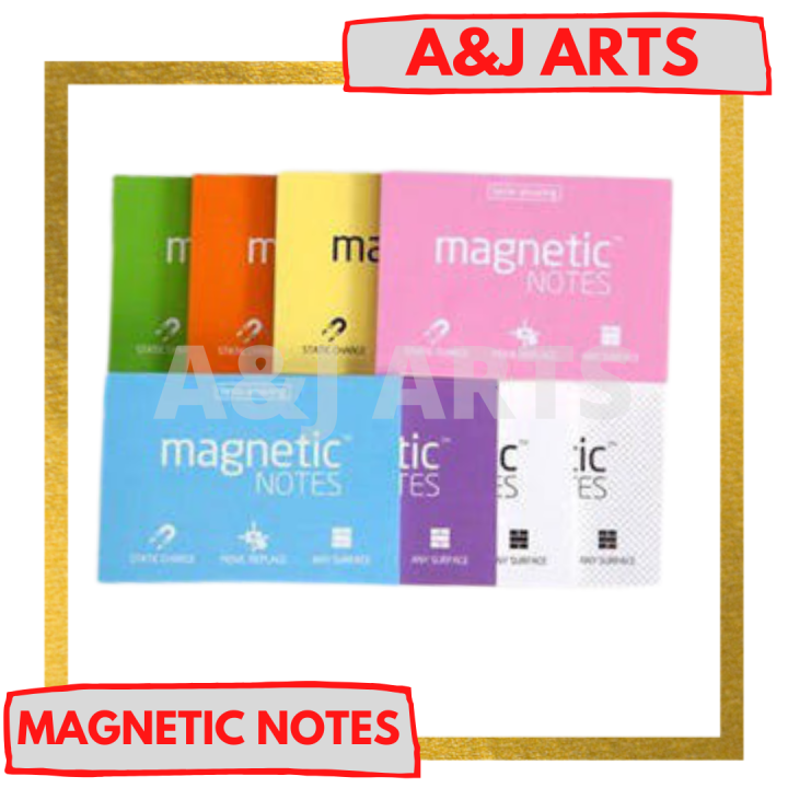 Magnetic Sticky Notes Paper that Clings to Anything Magnetic Notes | Lazada