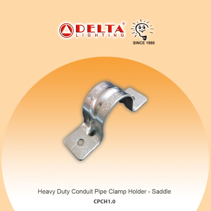 Delta Lighting Electrical Accessories Saddle Clamp Conduit Pipe Holder ...