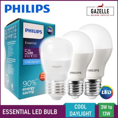 Philips Essential LED Bulb LED Light Bulb Daylight- 3 / 5 / 7 / 9 / 11 ...