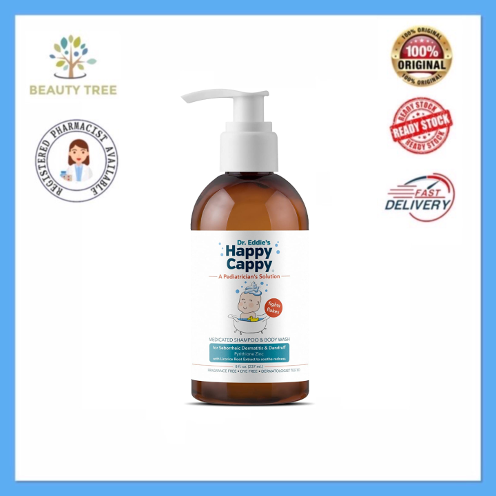 Dr. Eddie Happy Cappy Shampoo & Body Wash 237ml | Lazada