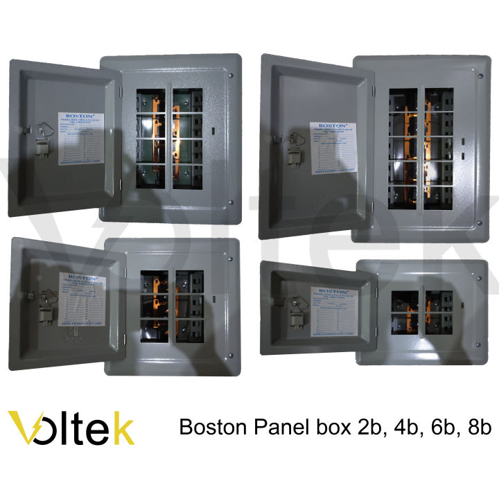 panel box boston brand for plug-in circuit breaker 2 pole (box only ...