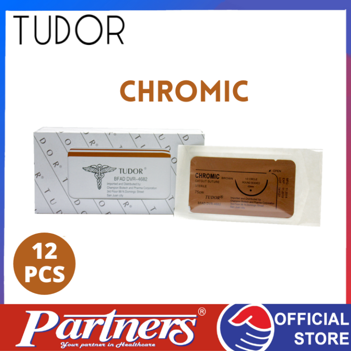 TUDOR CHROMIC 2-O CUTTING SUTURE (12 PCS) | Lazada PH