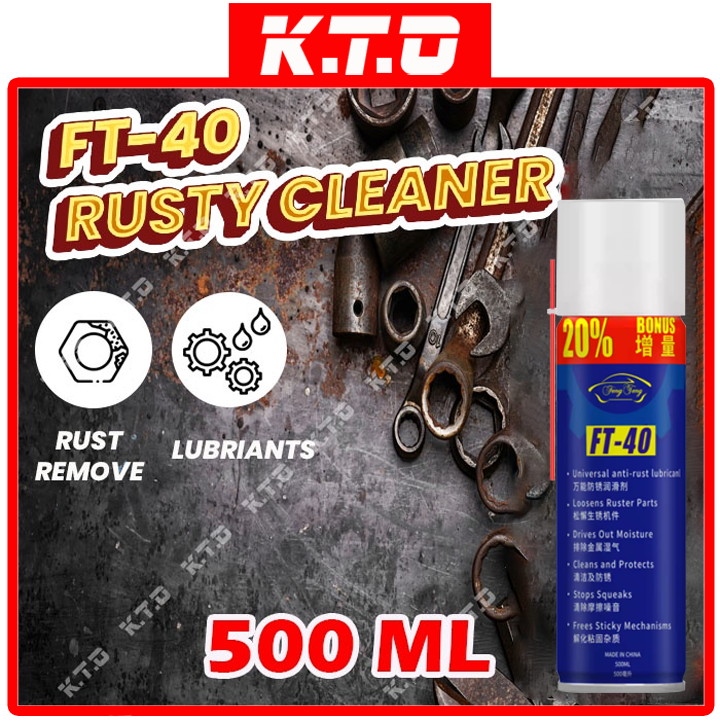 FT-40 Multipurpose Rusty Cleaner Anti Rust Lubricant Spray 200ML 333ML ...