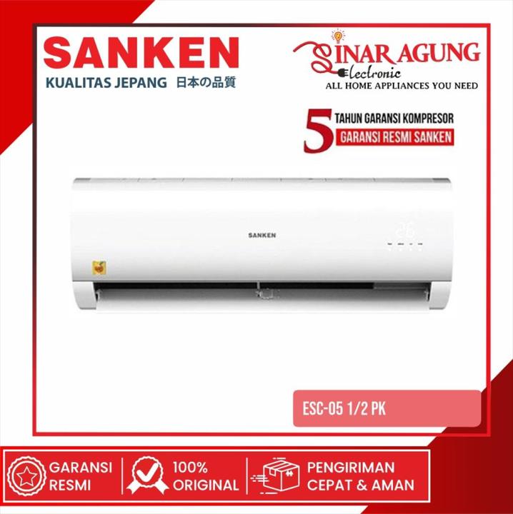 AC SANKEN ESC05 / ESC05D / ESC05 / ESC-05 (1/2 PK / 480 WATT) GARANSI ...
