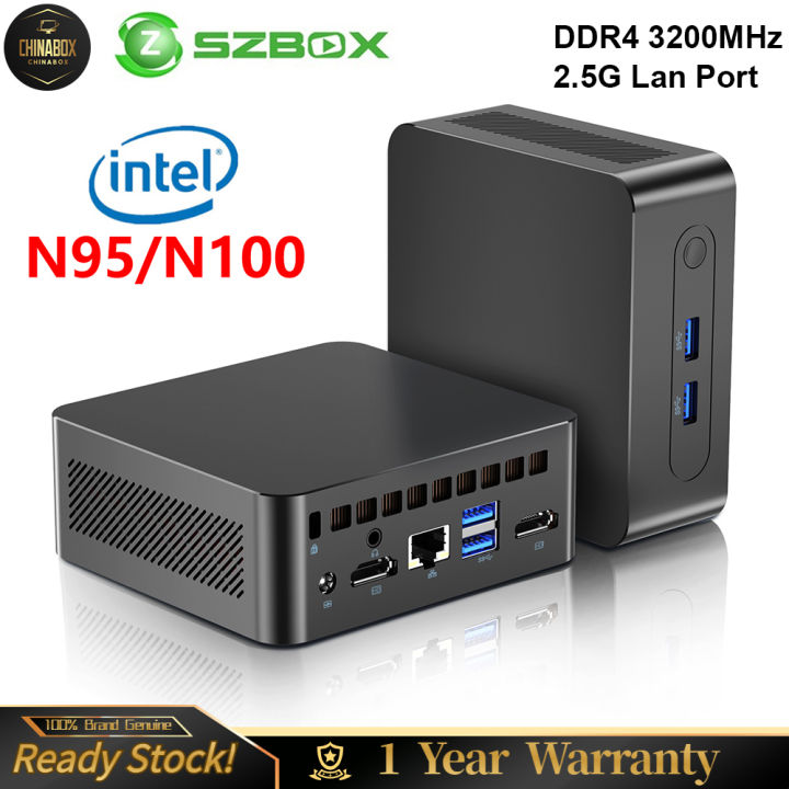SZBOX GK N100 12th Gen Intel N100 Mini PC Windows 11 8GB DDR4 3200MHz ...