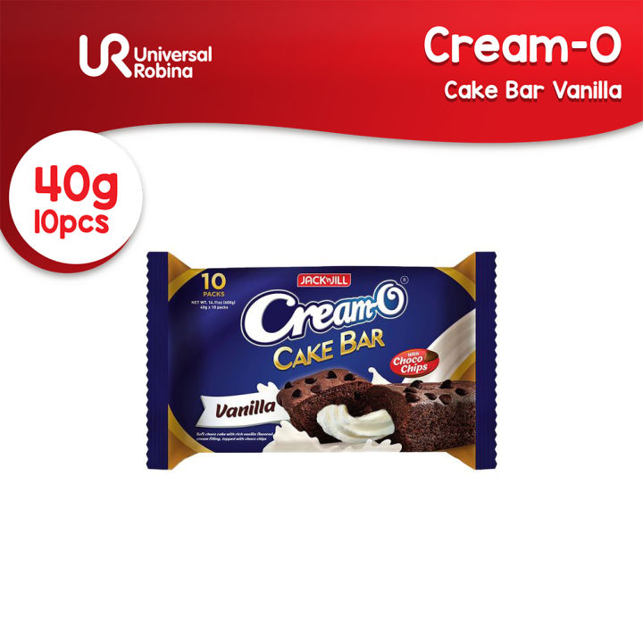 Cream-O Cake Bar Vanilla (40g x 10) | Lazada