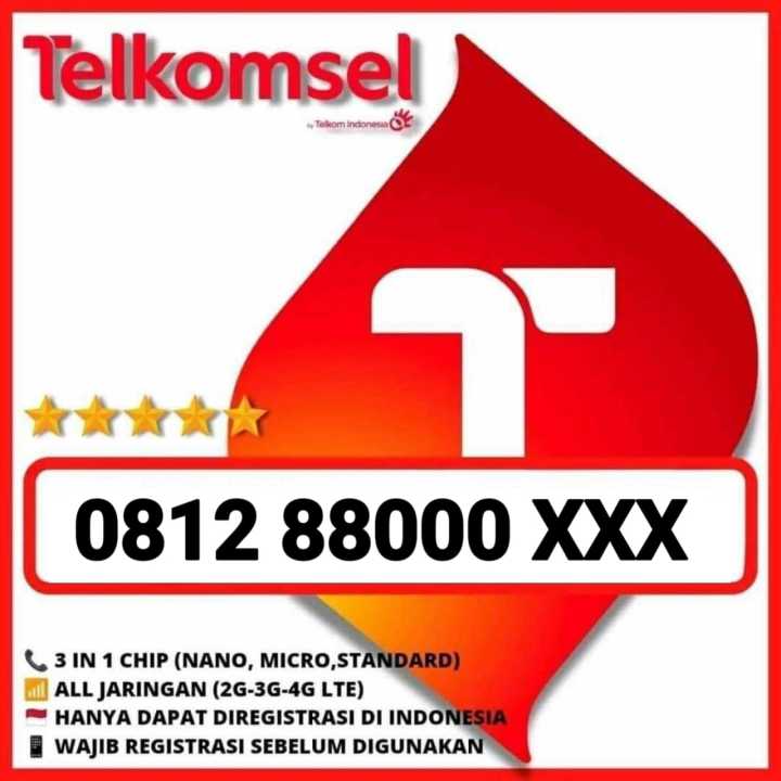 nomor cantik telkomsel simpati 4G kartu perdana [kartu prabayar ...