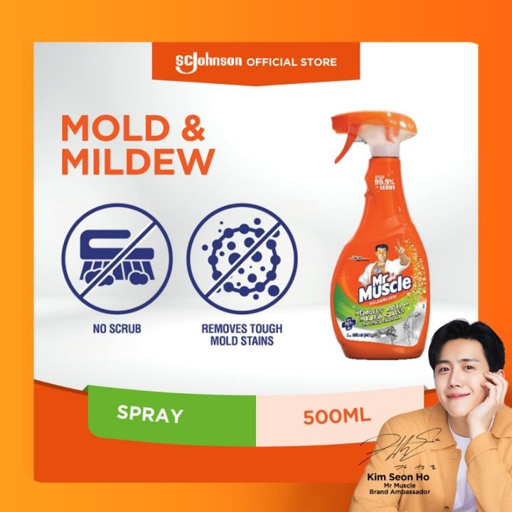 Mr. Muscle Mold & Mildew Primary Spray 500 ml | Lazada PH