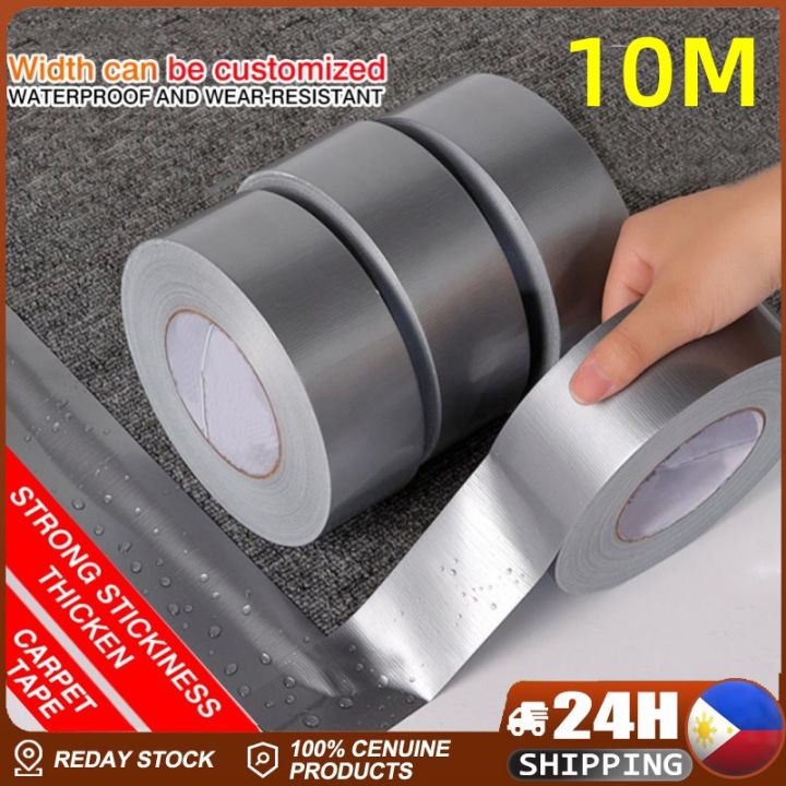 10M Cloth Duct Tape Heavy Duty Strong, Flexible, No Residue, All ...