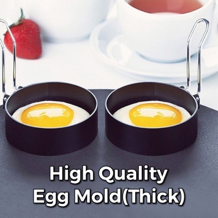 Stainless Steel Fried Egg Mold Fried Egg Round Ring Pancake Mould Mold ...