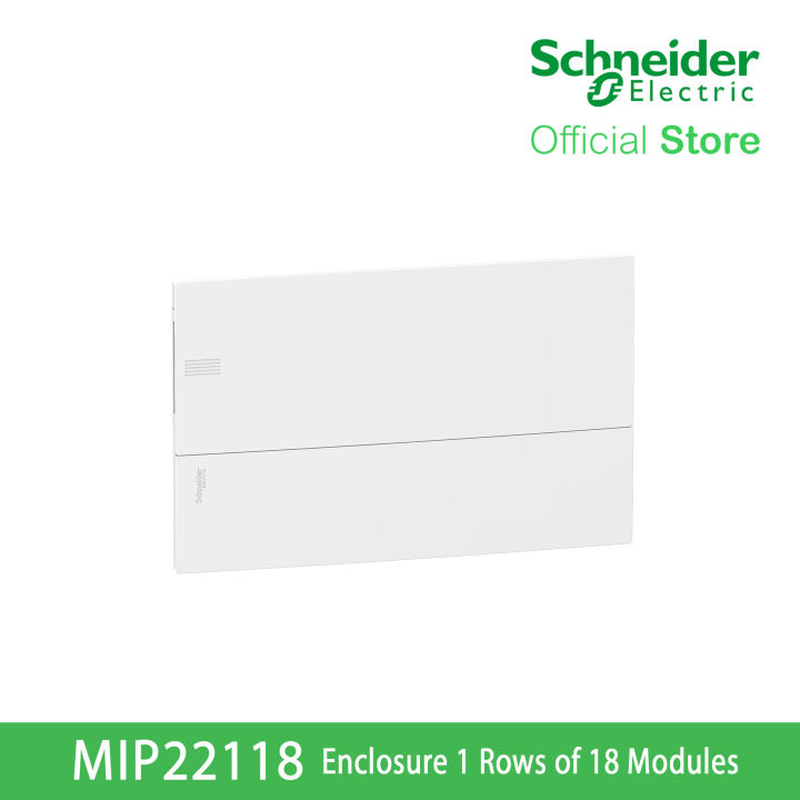 Schneider Enclosure Resi9 MP Flush Mounting 1 Row of 18 Modules IP40 ...