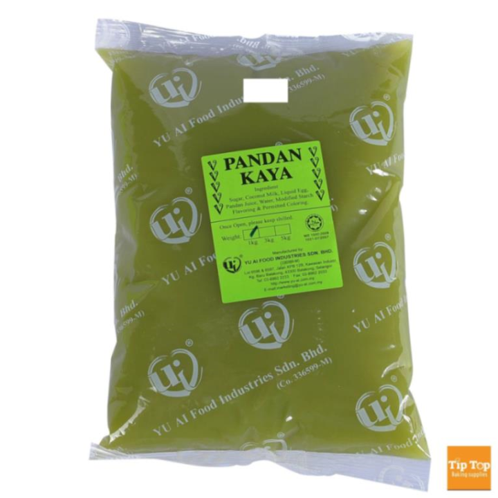 YU AI PANDAN KAYA PASTE (V) 1KG | Lazada