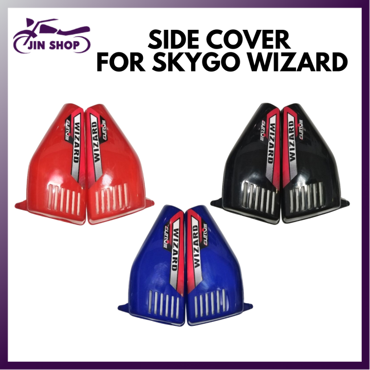 [JIN SHOP] SKYGO WIZARD MOTORCYCLE SIDE COVER | Lazada PH