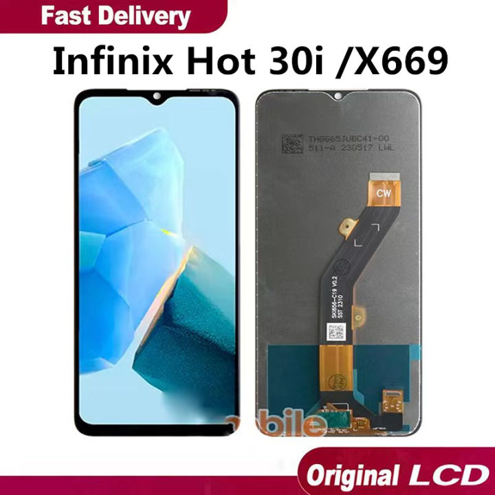 Infinix Hot 30i LCD X669 LCD Touch Screen Digitizer Replacement | Lazada PH
