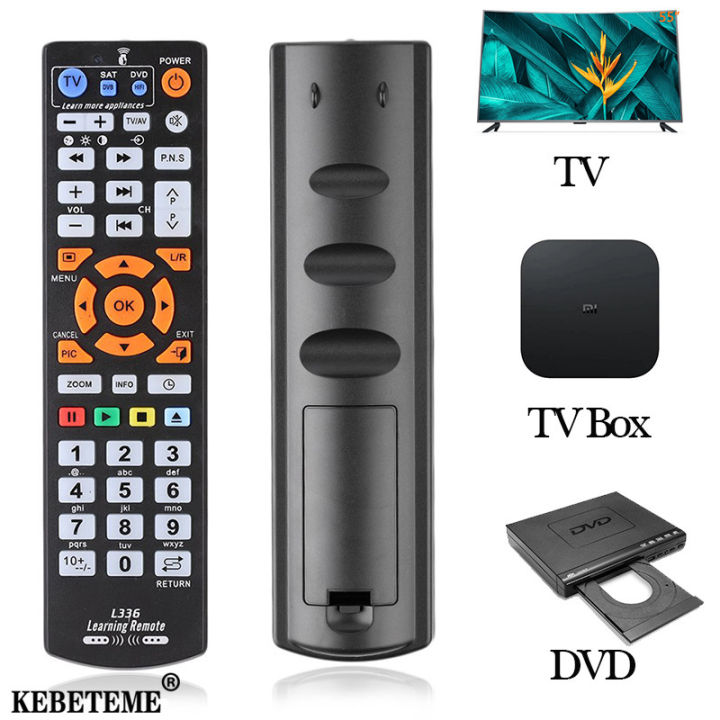 KEBETEME Universal Smart IR Remote Controller With Learning Function 3 ... KEBETEME Universal Smart IR Remote Controller With Learning Function 3 ...