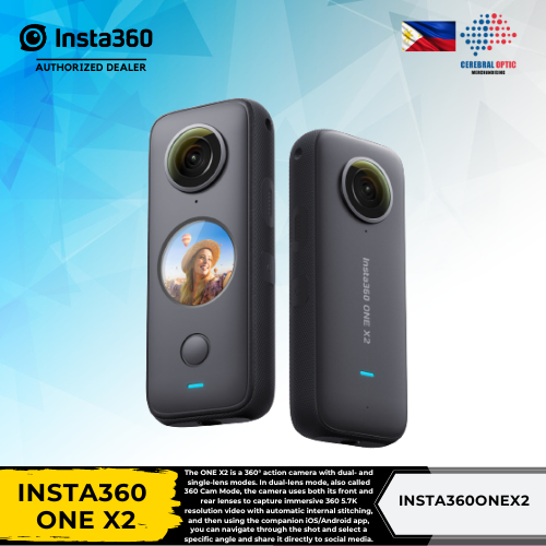 INSTA360 ONE X2 POCKET 360 STEADY CAM - Cerebral Optic Merchandising | Lazada PH