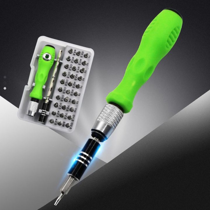 ISKU Obeng Set 32 in 1 Multifungsi Alat Bongkar Mini Precision HP Laptop Reparasi Obeng set HP ...