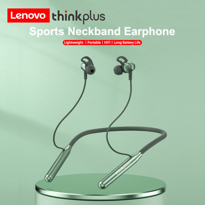 Thinkplus Lenovo BT10 Neckband Sport Bluetooth Earphone Wirelesss ...