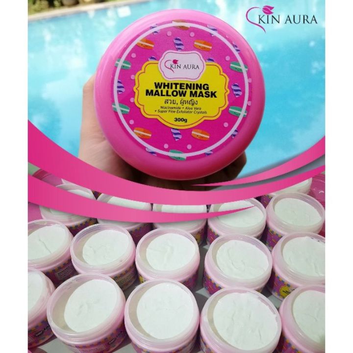 【COD】 Skin Aura Whitening Mallow Mask | Lazada PH