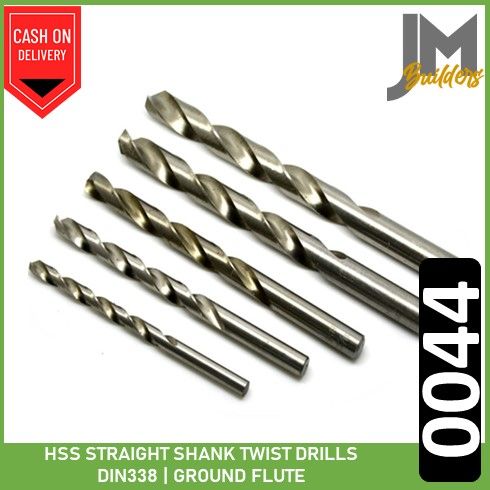 JM H-0044 | Straight Shank Twist Drill Bit | 4MM | 5MM | 6MM | 8MM ...