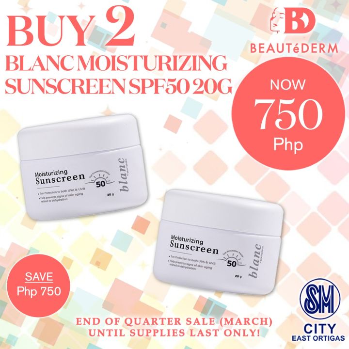 Beautederm Blanc Creams (BLANC SUNSCREEN 20G BUY 1 TAKE 1 PROMO ...