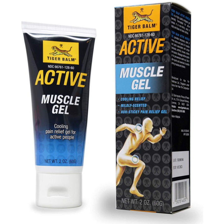 Tiger Balm Active Muscle Gel 60g | Lazada