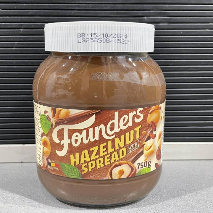 Founders Hazelnut Spread 750g | Lazada PH