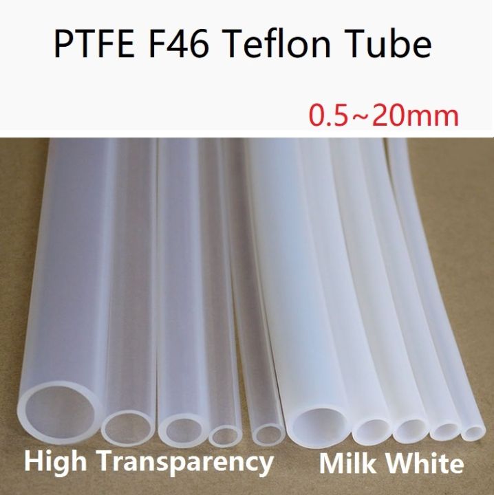 1เมตร PTFE Tube 1mm 2mm 3mm 4mm 5mm 6mm ~12mm ท่อ PTFE F46 สำหรับ3D ชิ้นส่วนเครื่องพิมพ์ท่อ ...