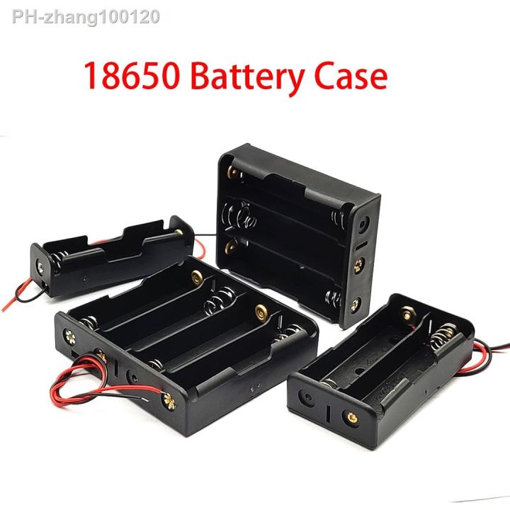 1/2/3/4 Slot 18650 Battery Case 18650 Battery Box 18650 Holder ...