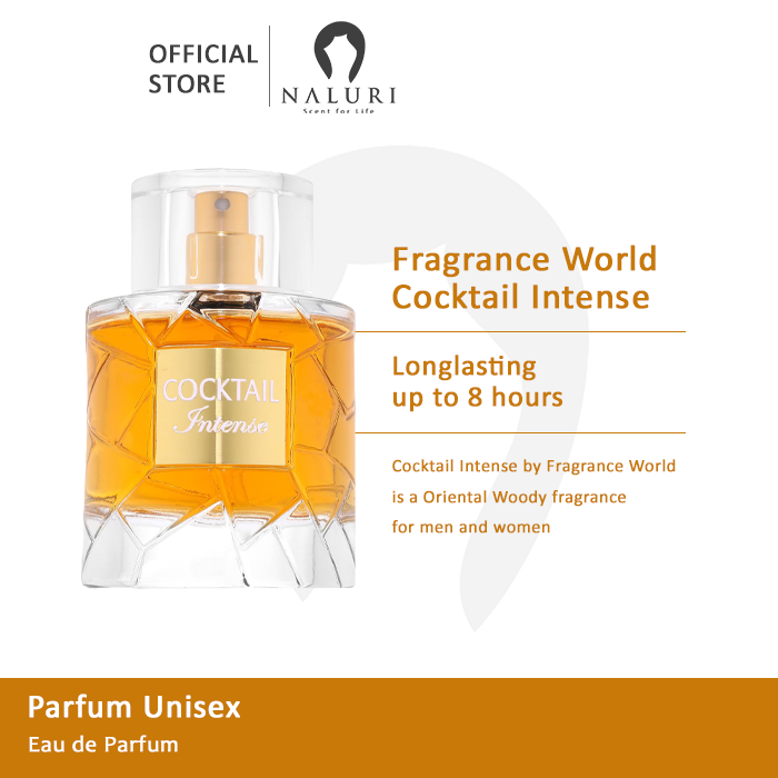 Parfum Fragrance World Cocktail Intense for Unisex EDP 100ml | Lazada ...