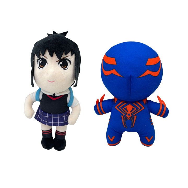 รุ่นใหม่ข้ามพรมแดน สไปเดอร์แมนขนานจักรวาล Peni Parker ของเล่นตุ๊กตา Penny Parker ตุ๊กตาตุ๊กตา