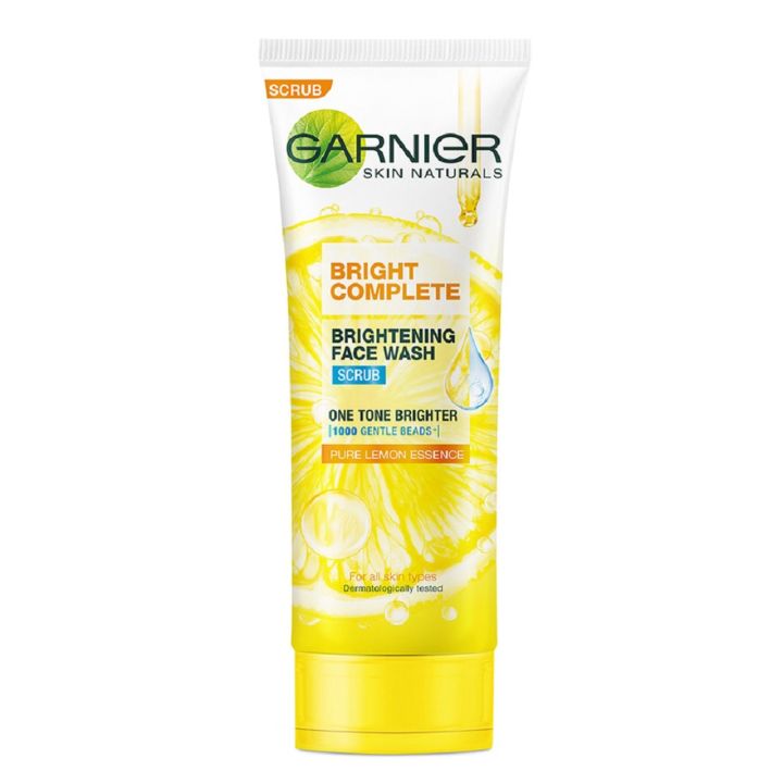 GARNIER SKIN NATURALS VITAMIN C BRIGHT COMPLETE SCRUB 100ML | Lazada PH