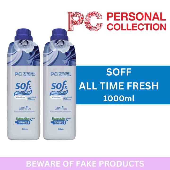sof & mmmmm…All Time Fresh Concentrated Fabric Conditioner 1000ml ...