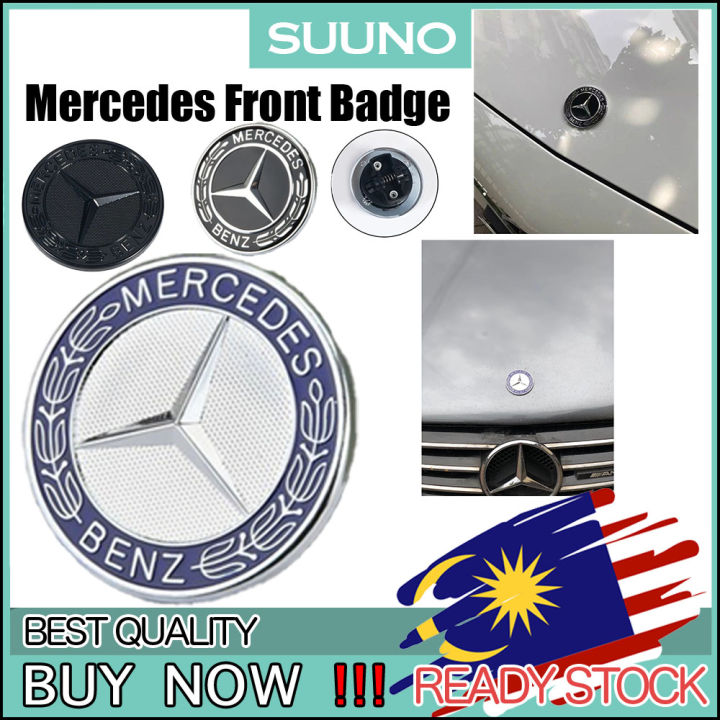 Front Hood Bonnet Emblem Logo Badges fit Mercedes-Benz W203 W204 W202 ...