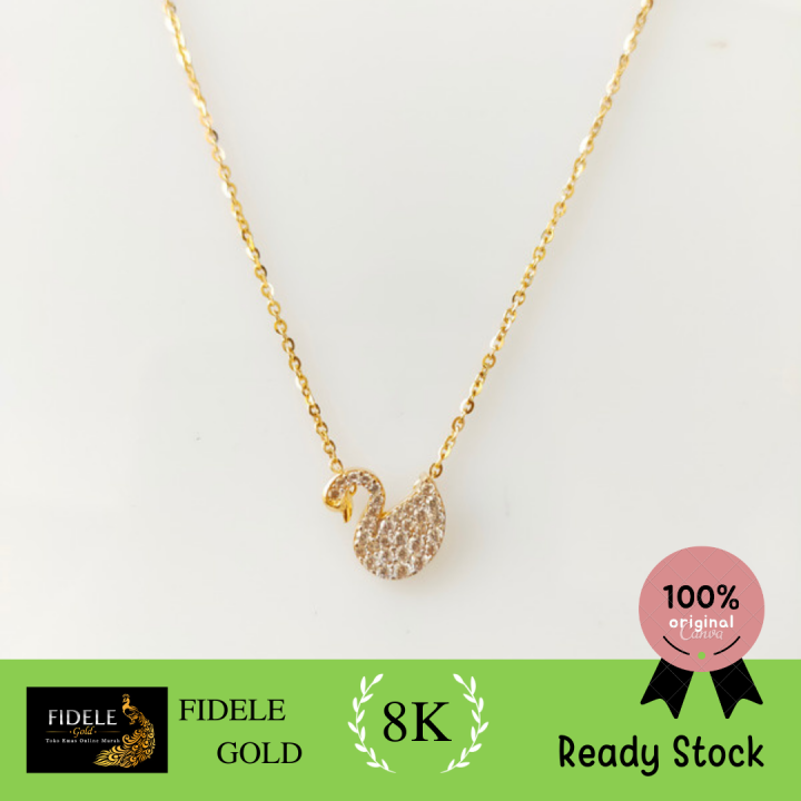 Kalung angsa kalung emas asli ubs fashion trixie kalung emas 375 8k ...