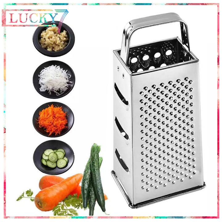 Vegetable Grater Six Sided Food Grater With Handle – Multi-Surface ...