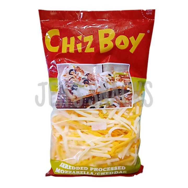 Chiz Boy Chizboy Shredded Mozzarella and Cheddar Cheese 350 grams ...